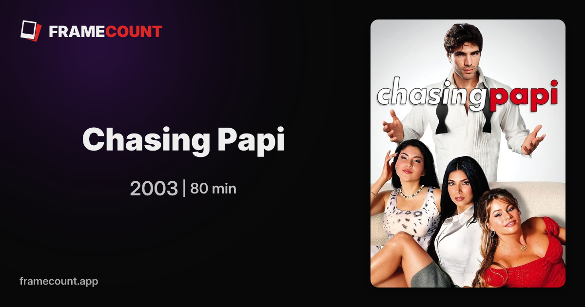 Chasing Papi | FRAMECOUNT