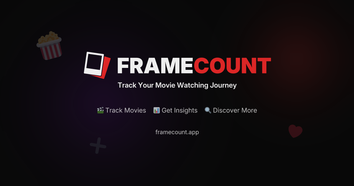 FrameCount - Track Your Movie Watching Journey